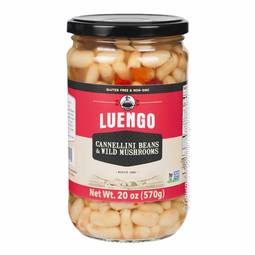 Wholesale Luengo Cannellini Beans and Wild Mushrooms, Non-GMO