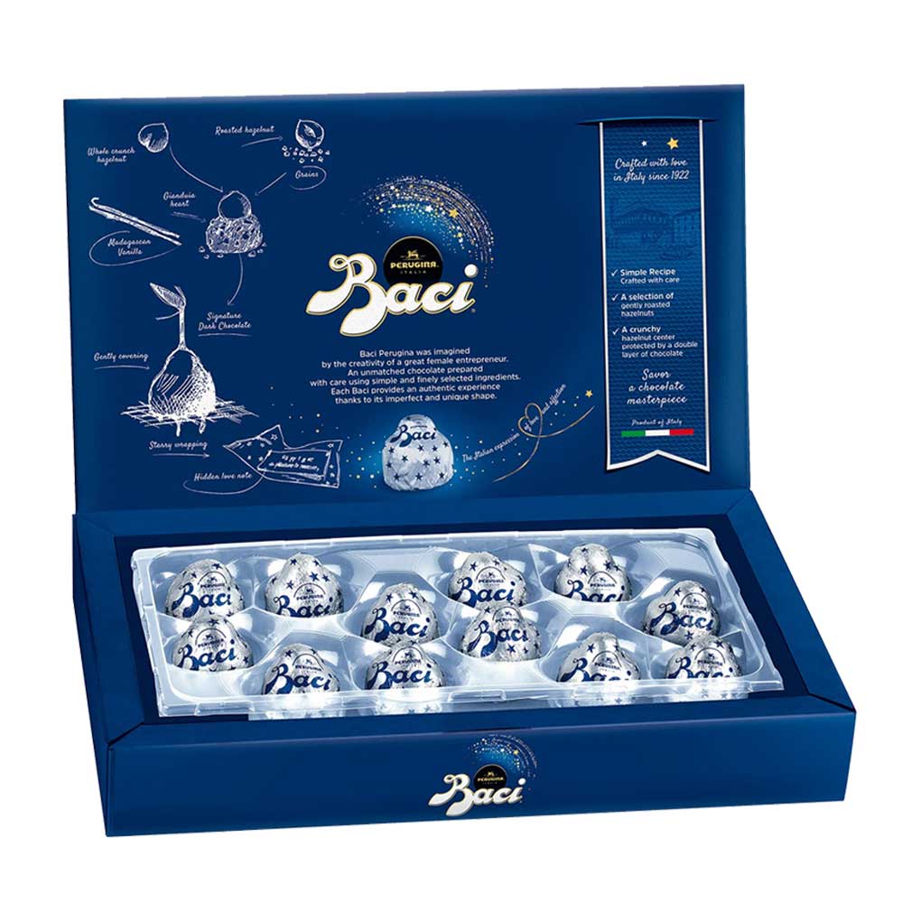 Wholesale Perugina Baci Dark Chocolate Truffles, 12 Pcs