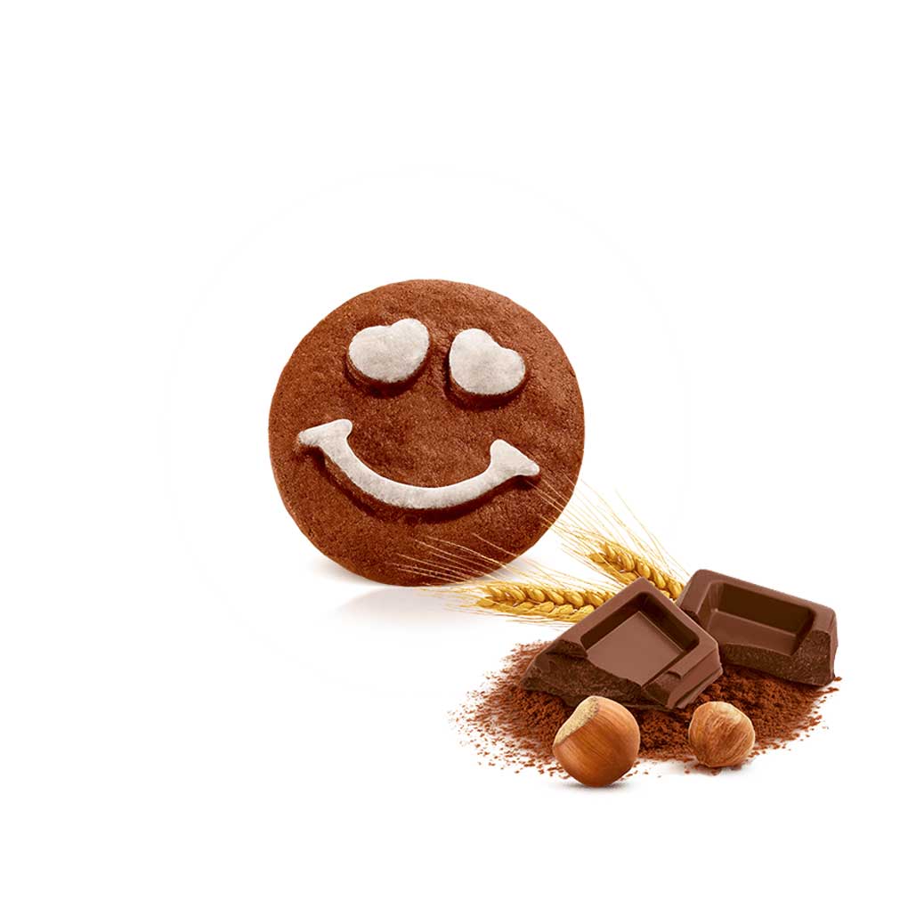 Wholesale Balocco Faccine Chocolate & Hazelnut Biscuits
